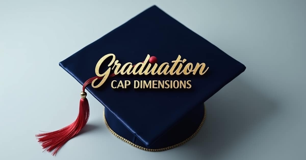 Graduation Cap Dimensions: Everything You Need to Know